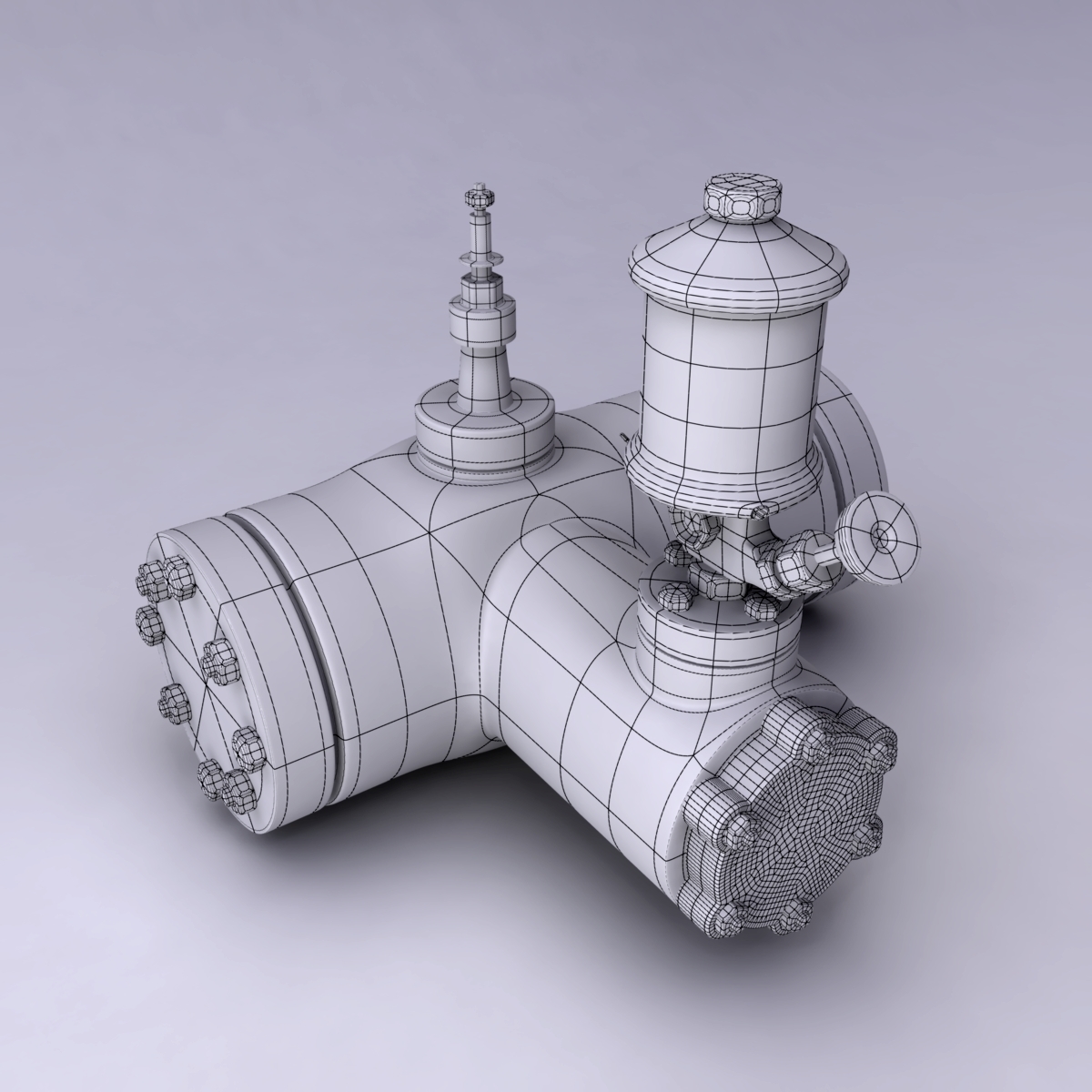 3d model industrial device