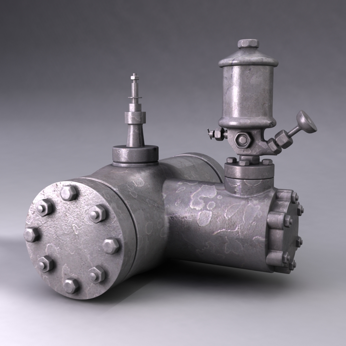 3d model industrial device