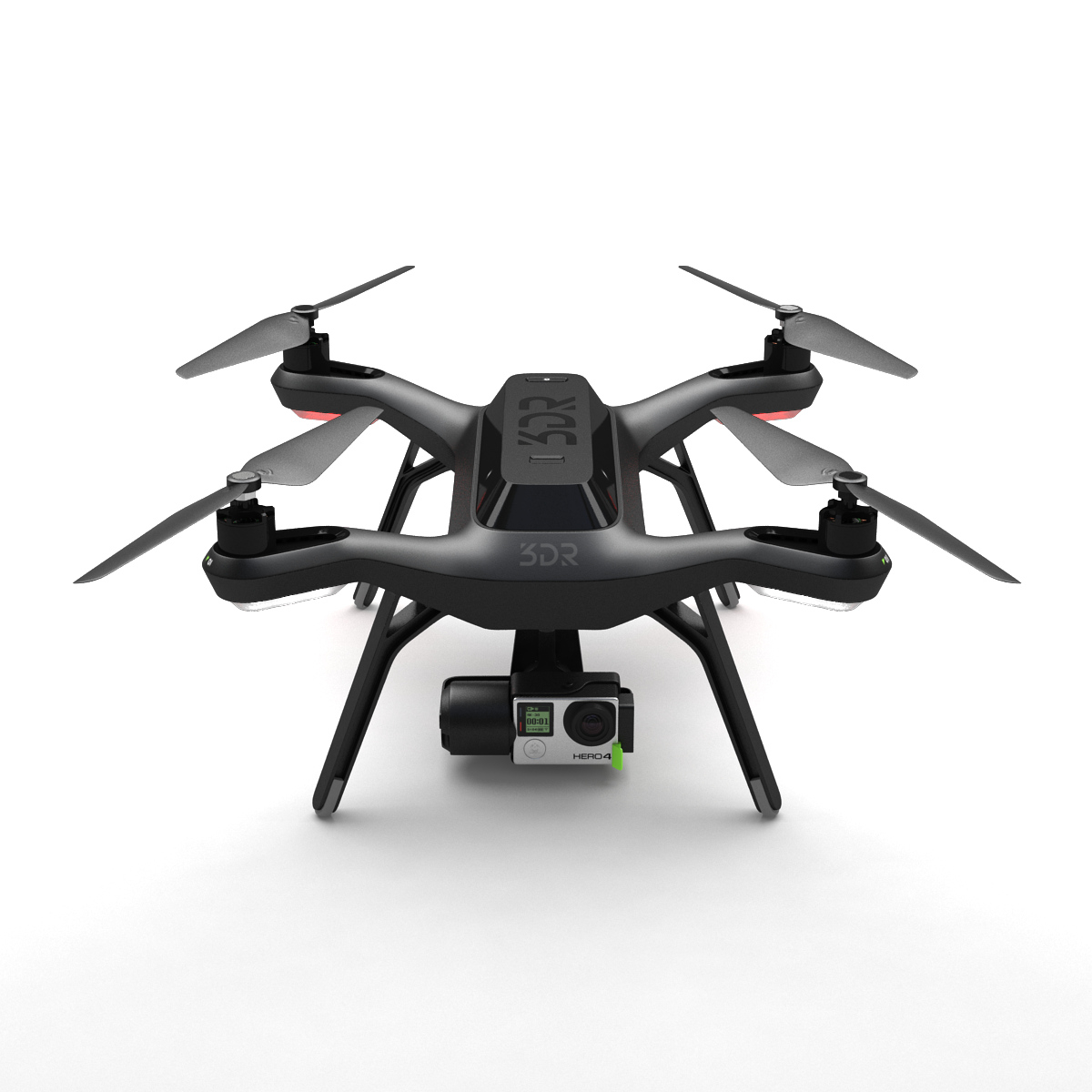 3dr solo drone 3d max