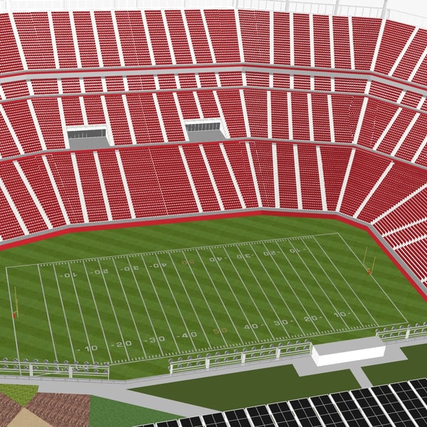 levi s stadium seats 3d 3ds