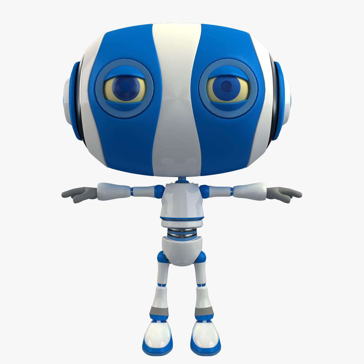 robot modelled dxf