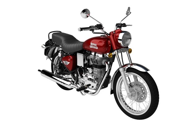 3d royal enfield bullet electra model