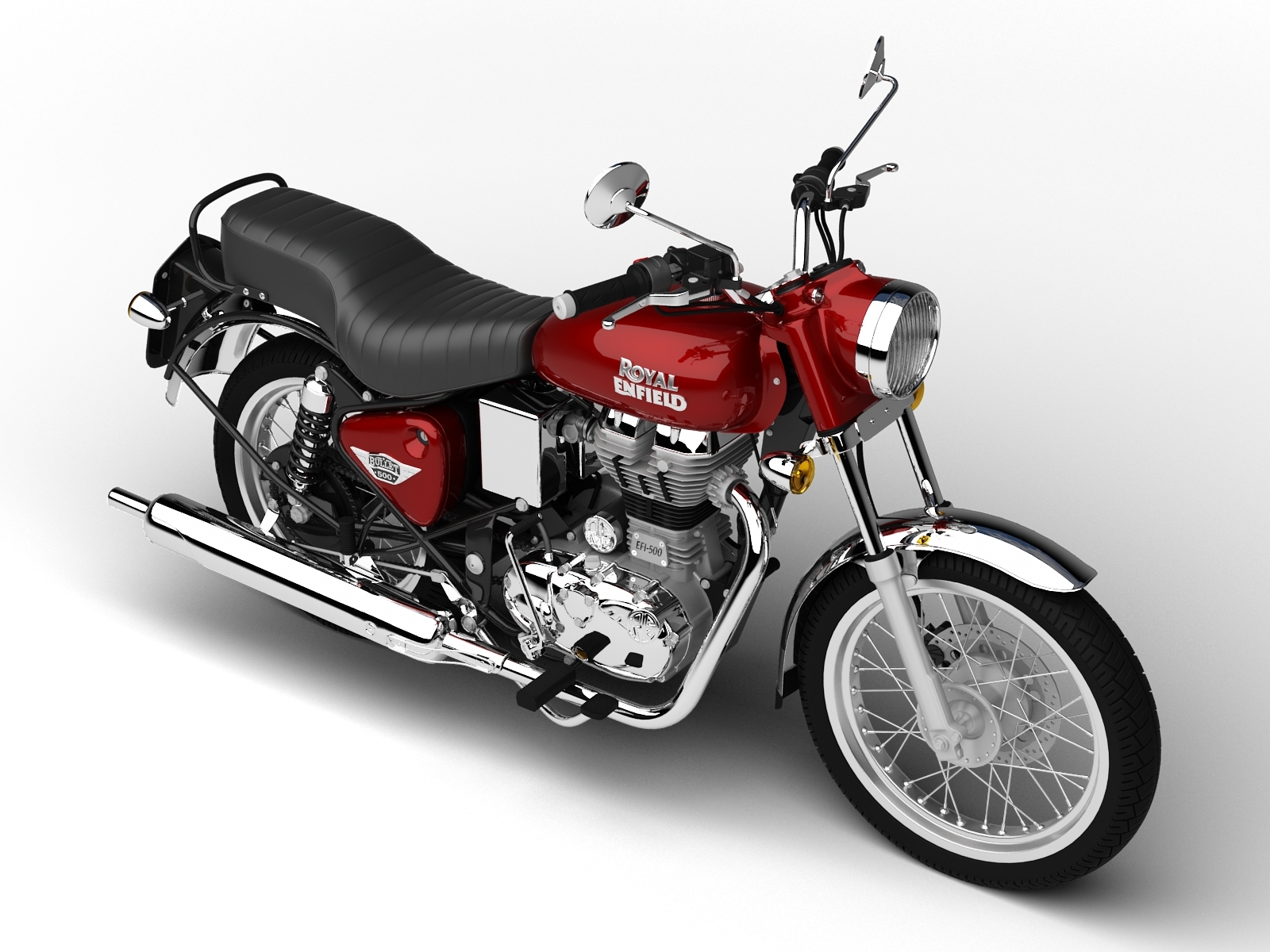 3d royal enfield bullet electra model