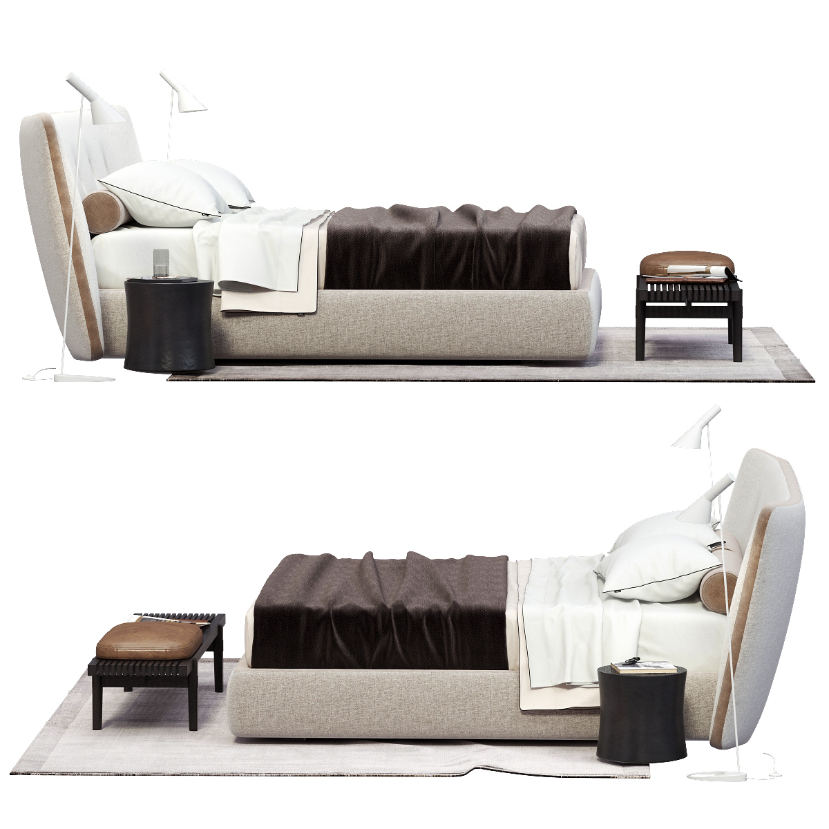 poliform rever bed max