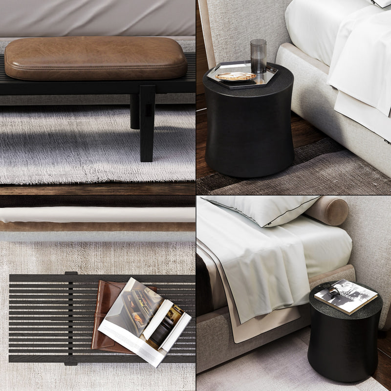 poliform rever bed max