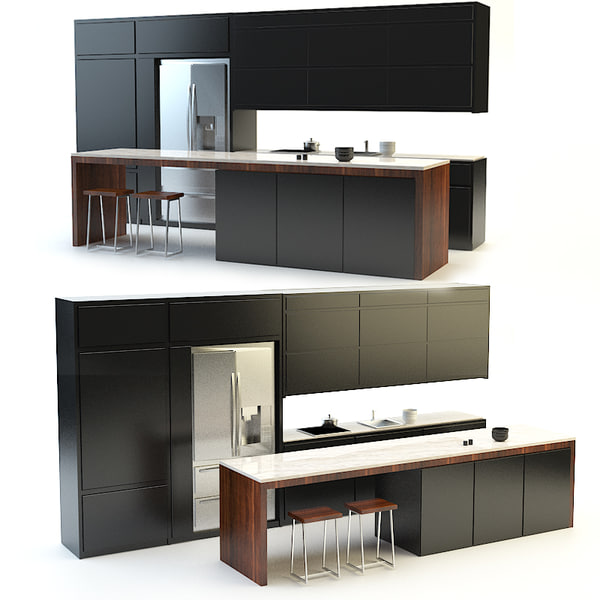 kitchen 3d max