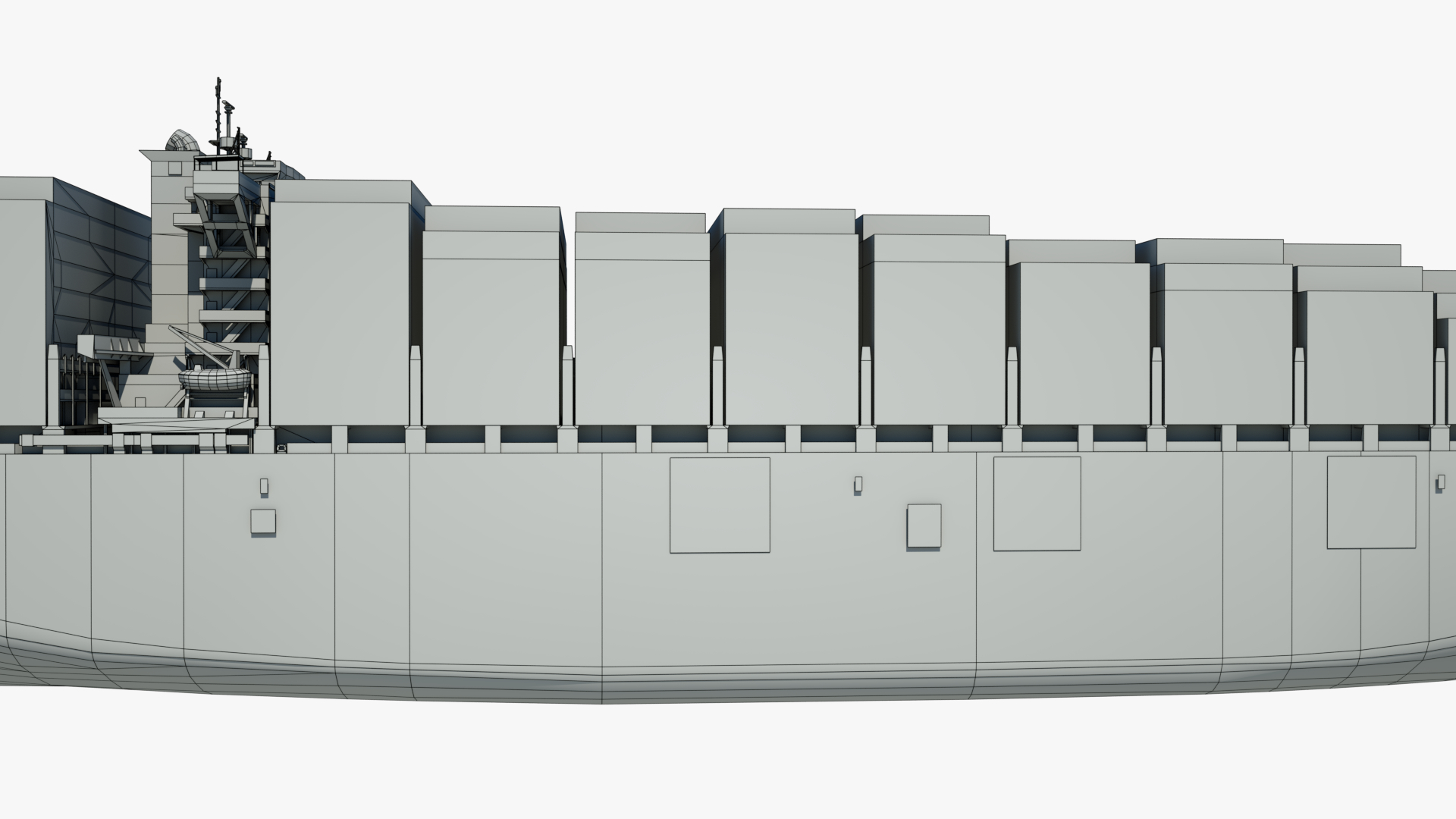 container ships vessels 3d 3ds