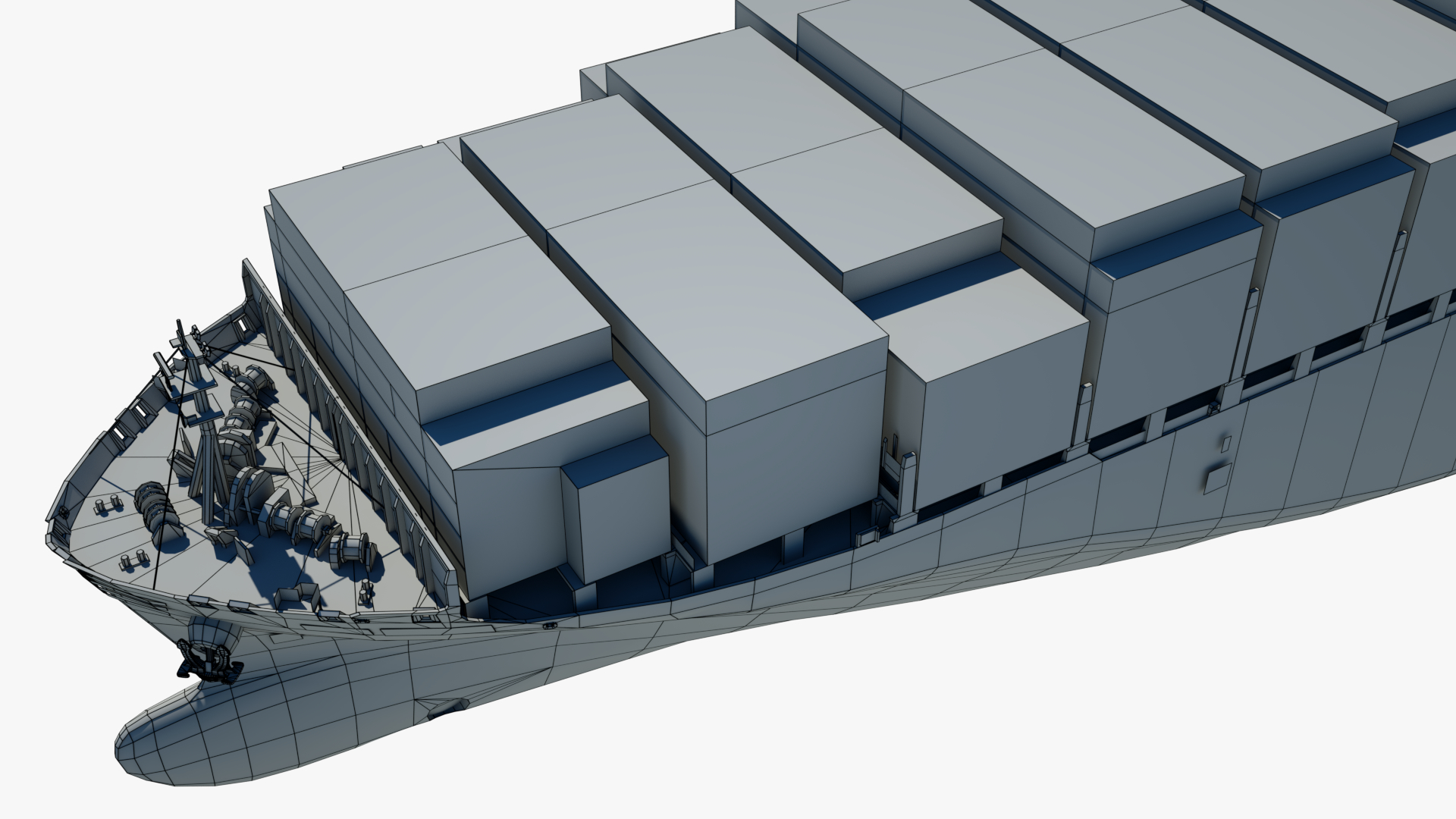 container ships vessels 3d 3ds