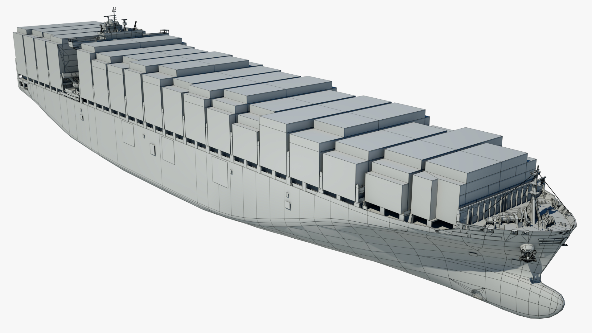 container ships vessels 3d 3ds