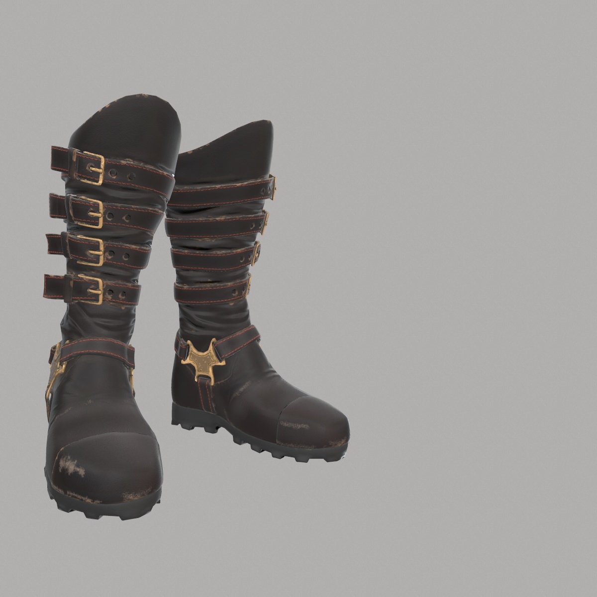 boots 3d model