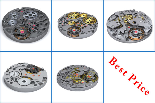 Watch Movement 3D Models for Download | TurboSquid