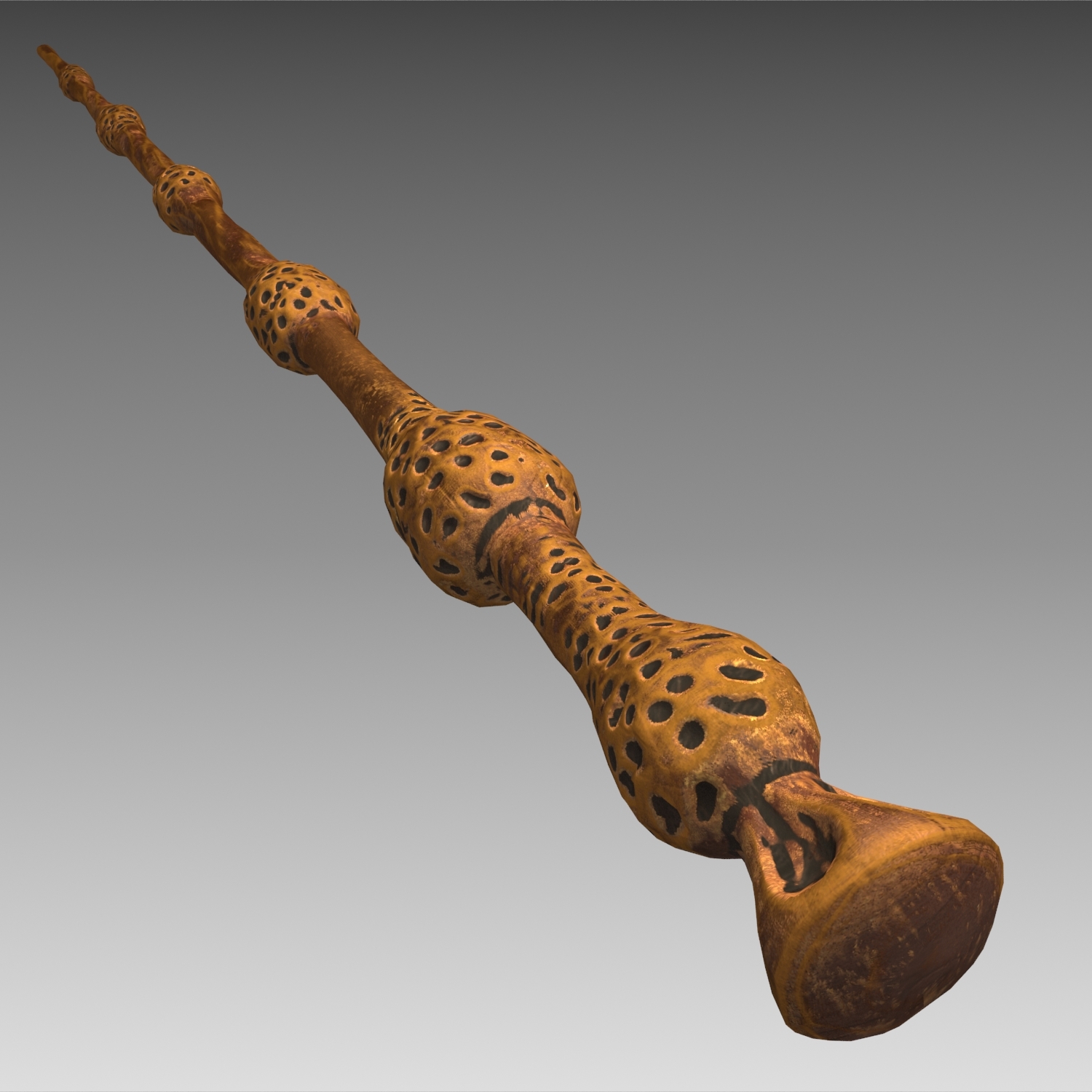 3d magic wand model