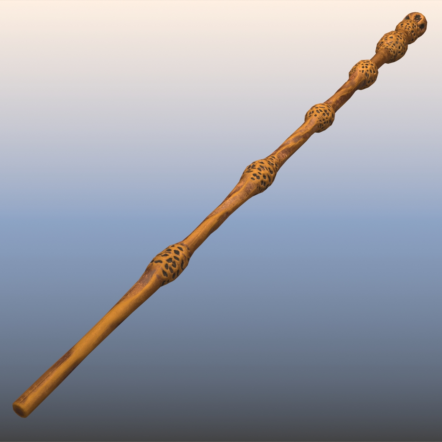 3d magic wand model