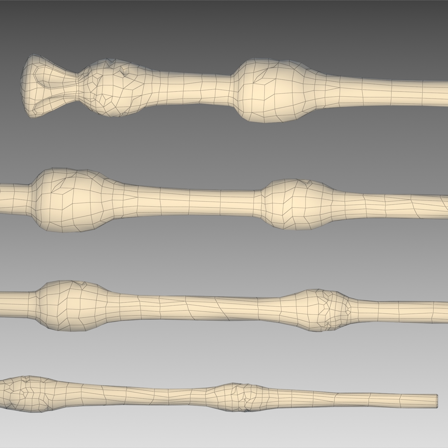 3d magic wand model