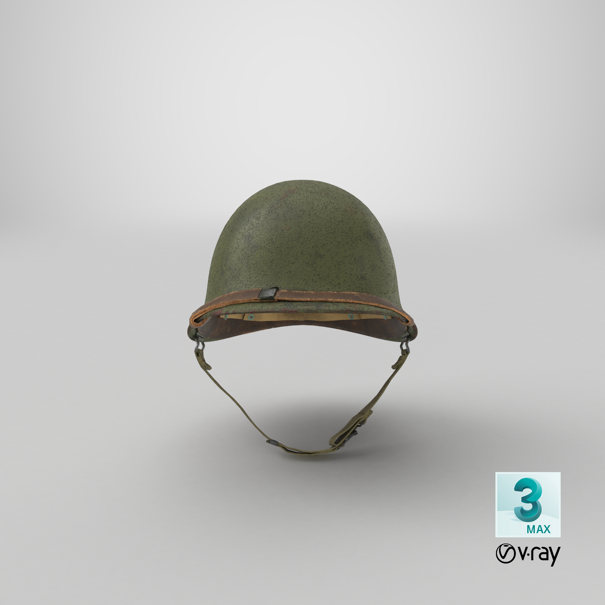 101st airborne helmet band 3d c4d