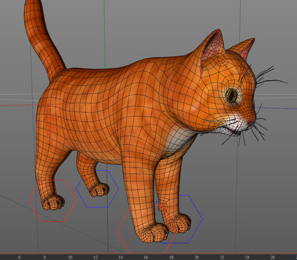 Gato ou gatinho Modelo 3D - TurboSquid 1142019