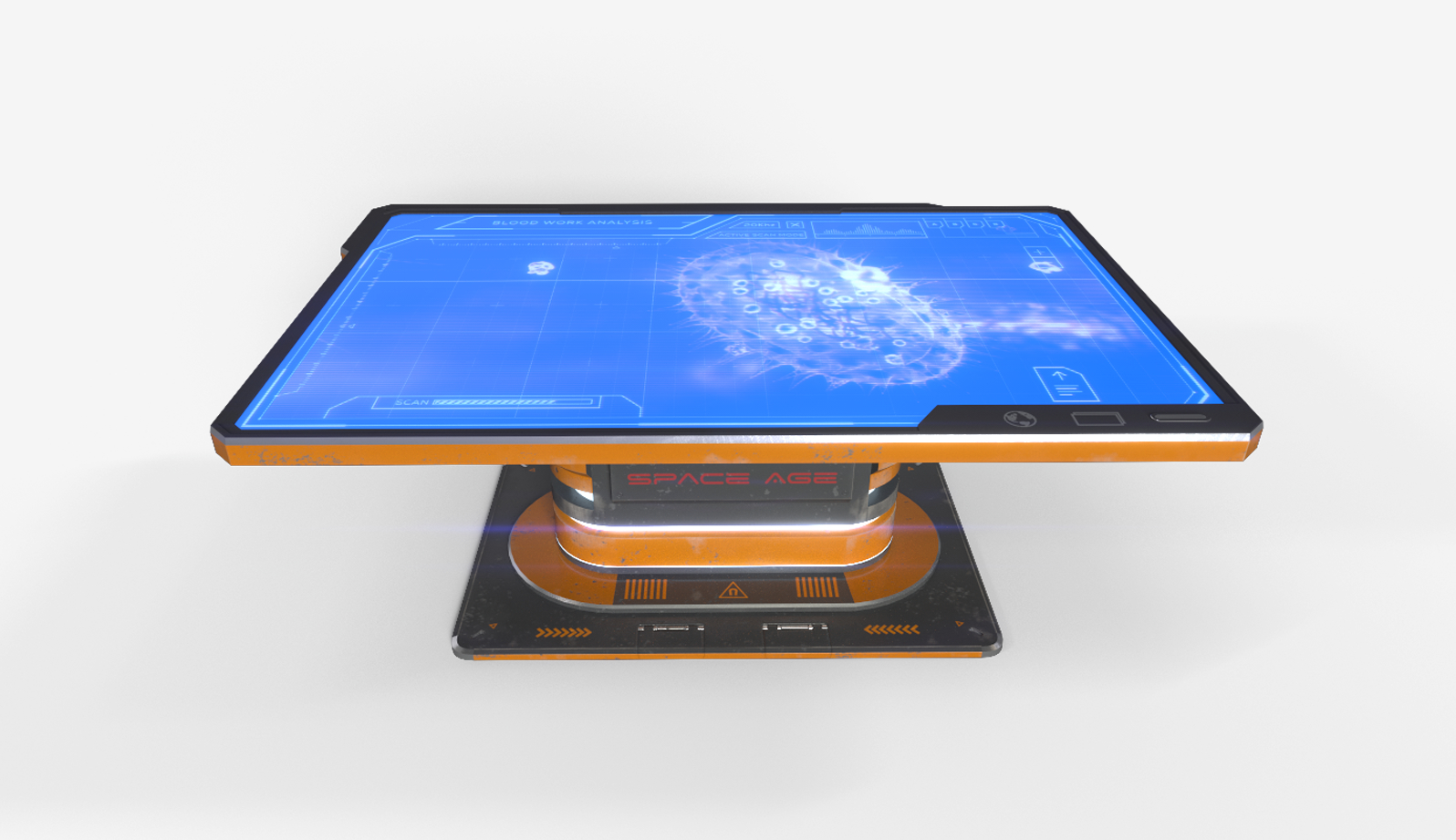 3D sci - fi table model | 1142168 | TurboSquid