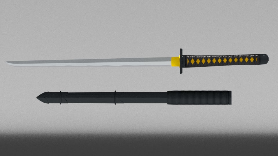 3D ninjato sword sheath s weapons | 1142192 | TurboSquid