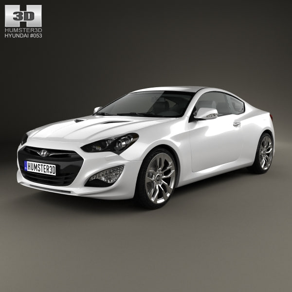 modelo 3d Hyundai Genesis (Rohens) coupe 2012 - TurboSquid 1142348
