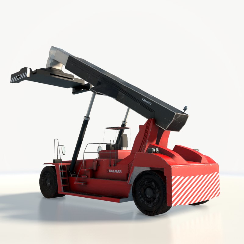3D reach stacker model | 1142401 | TurboSquid