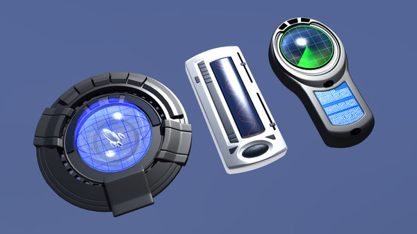 Gadgets sci-fi 3D model | 1142430 | TurboSquid