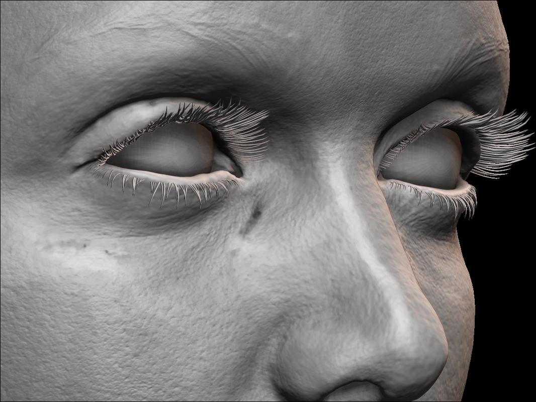 3D face uv model | 1142542 | TurboSquid