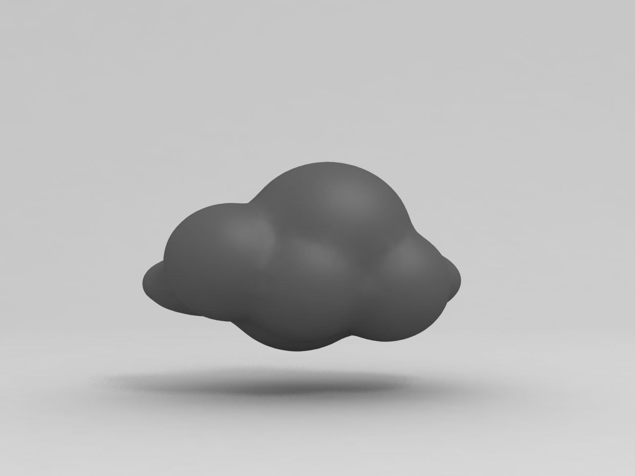 3D cartoon cloud model | 1142683 | TurboSquid