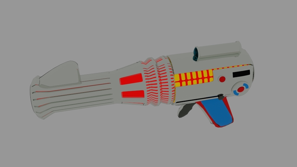 Condor space gun 3D model | 1142725 | TurboSquid