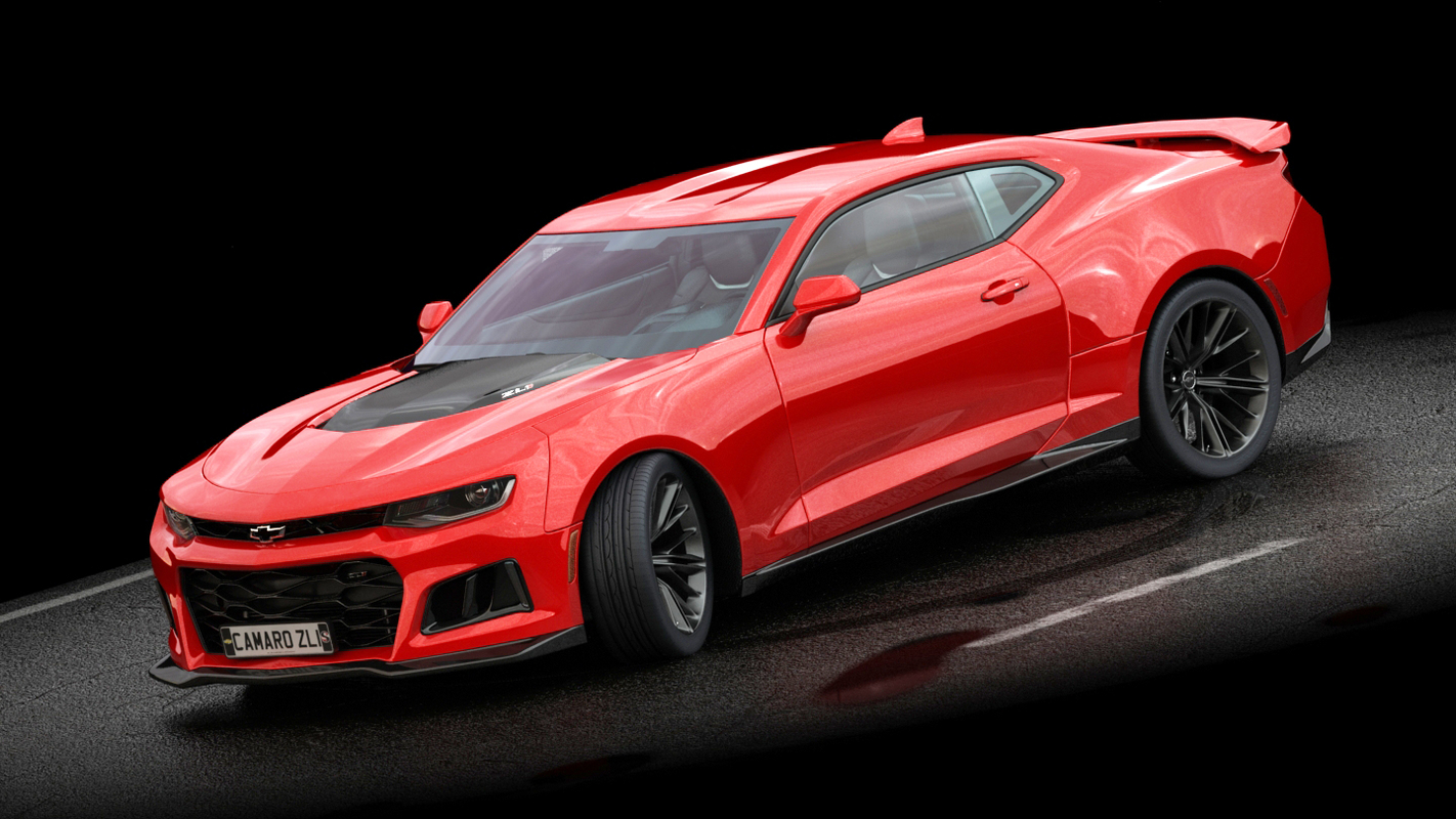 Chevrolet camaro zl1 2017 3D model | 1142754 | TurboSquid