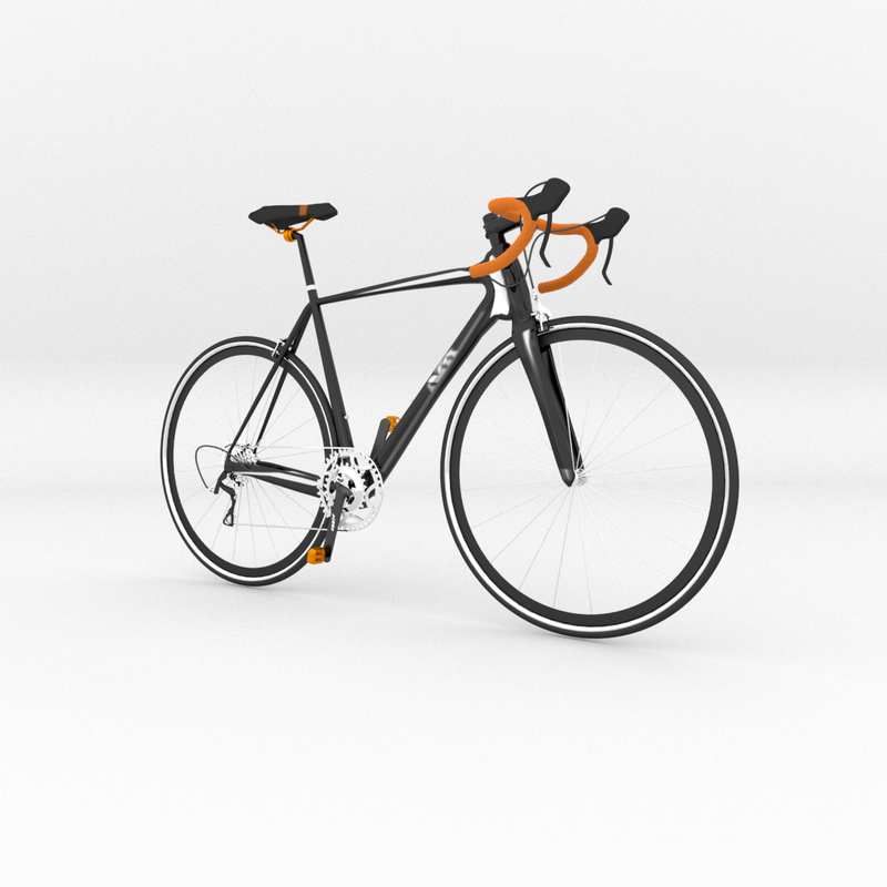 Racing bike 3D model | 1142804 | TurboSquid