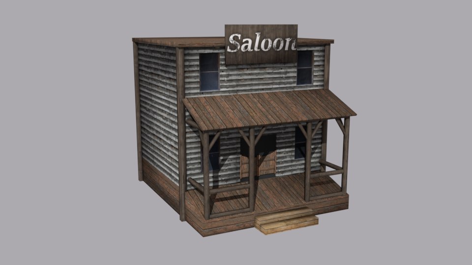 Saloon 3D | 1142807 | TurboSquid