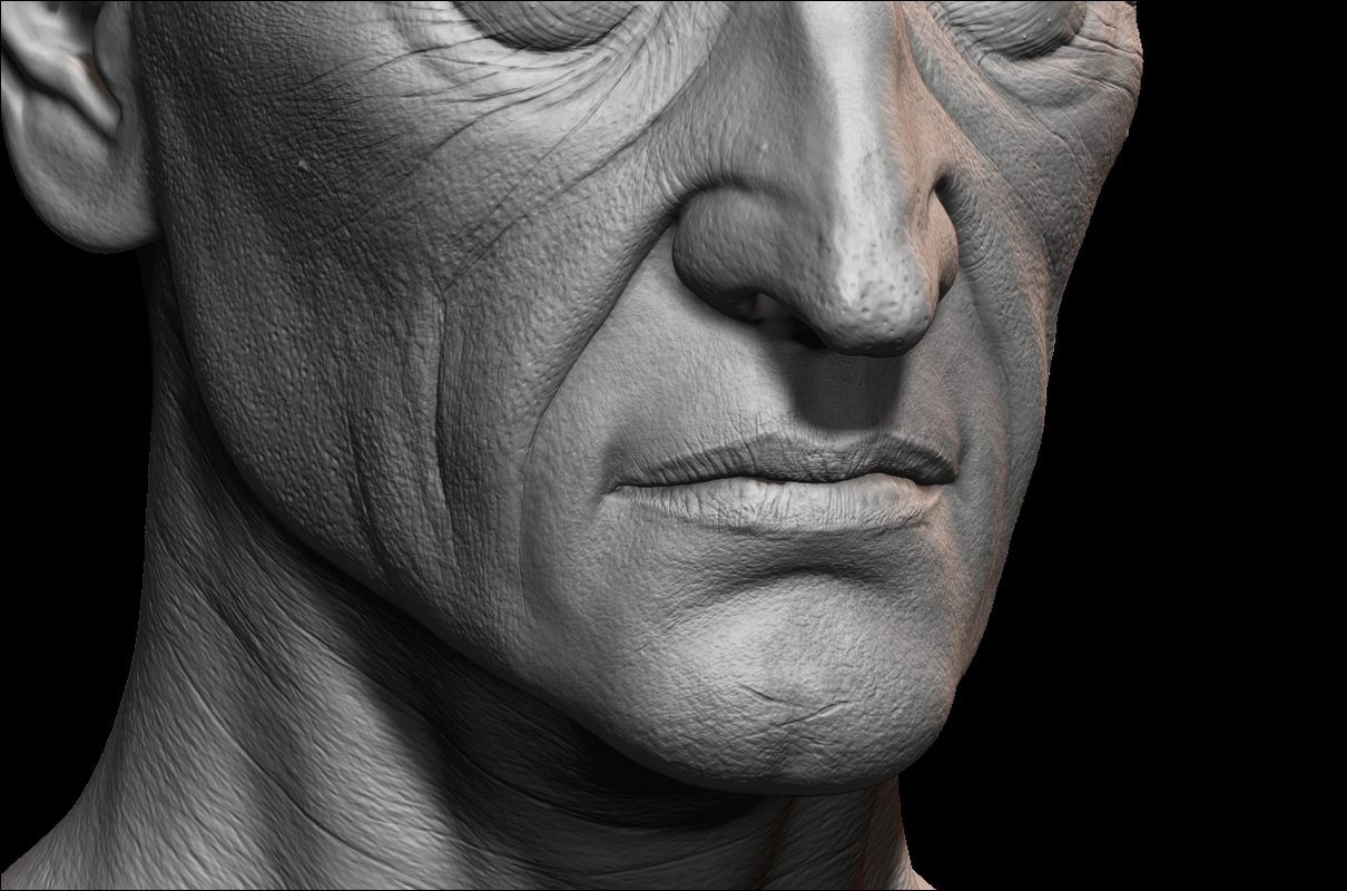 3D male face uv | 1142824 | TurboSquid