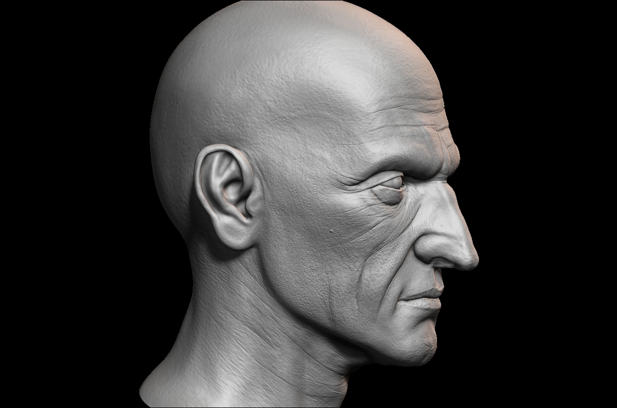 3D male face uv | 1142824 | TurboSquid