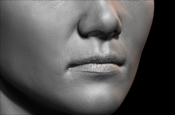 3D face uv model | 1142832 | TurboSquid