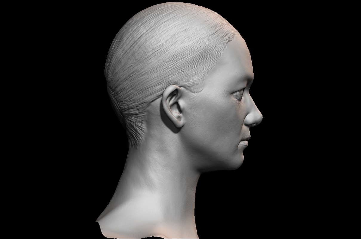 3D face uv model | 1142832 | TurboSquid