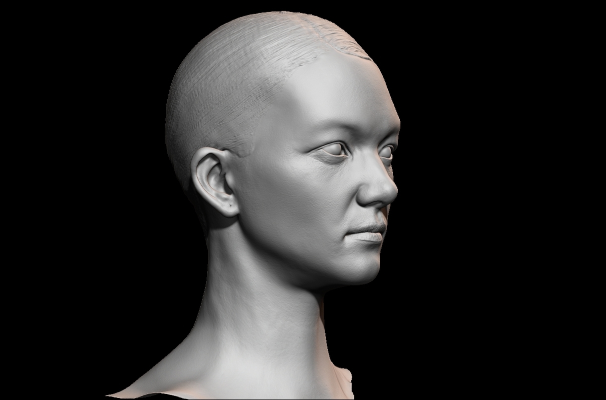 3D face uv model | 1142832 | TurboSquid
