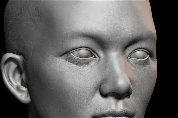 3D face uv model | 1142832 | TurboSquid