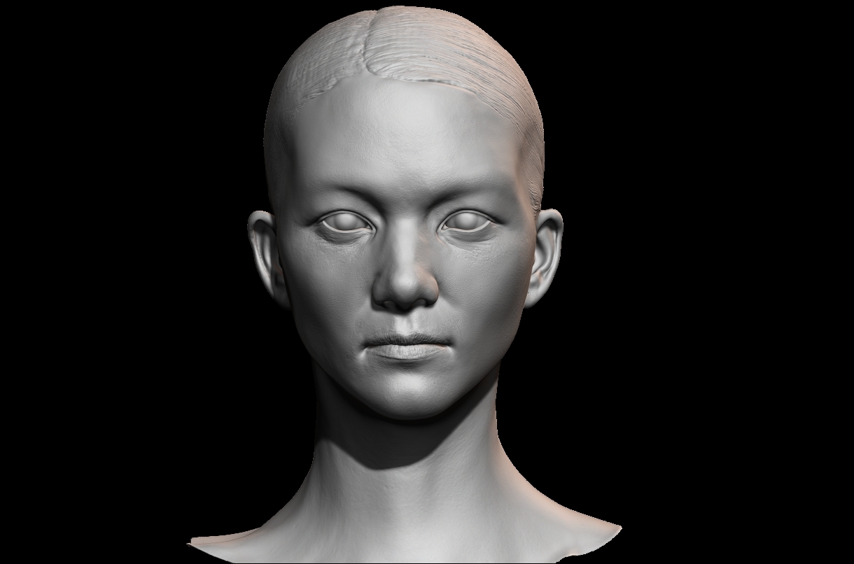 3D face uv model | 1142832 | TurboSquid