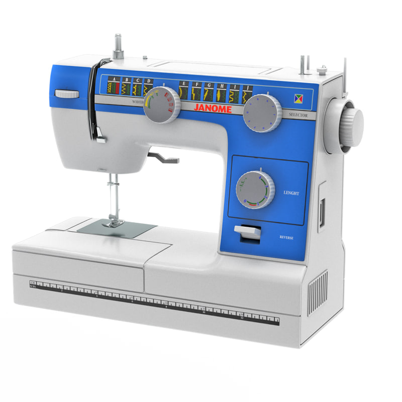 Sewing-machine janome model | 1143035 | TurboSquid
