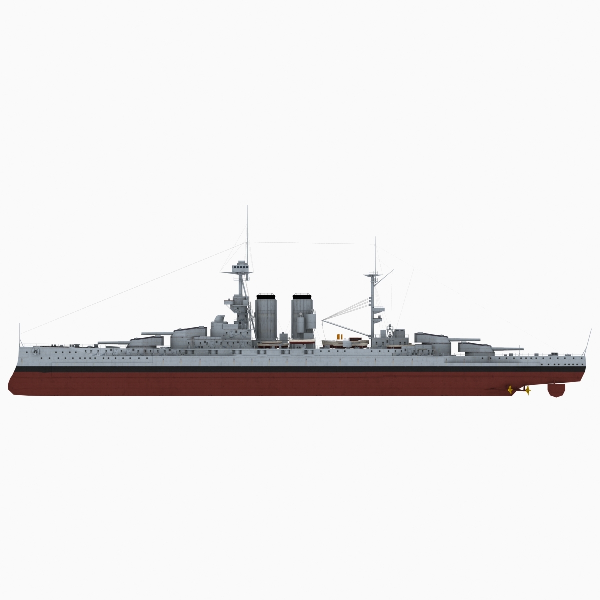 Battleship queen elizabeth class 3D | 1143370 | TurboSquid