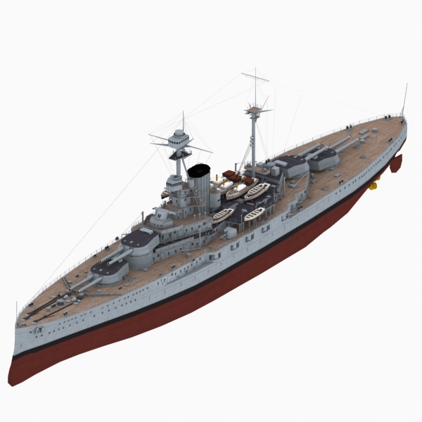 3D battleship revenge class | 1143372 | TurboSquid