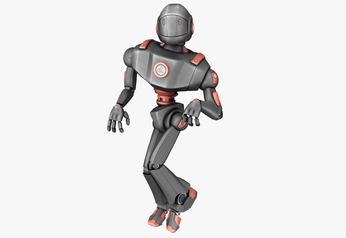 3D cartoon robot | 1143723 | TurboSquid