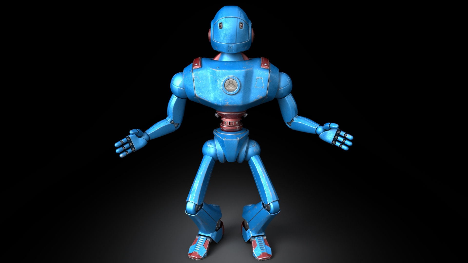 3D cartoon robot | 1143723 | TurboSquid