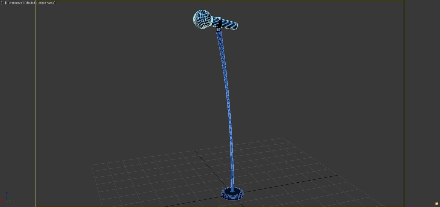 3D cartoon microphone | 1143739 | TurboSquid