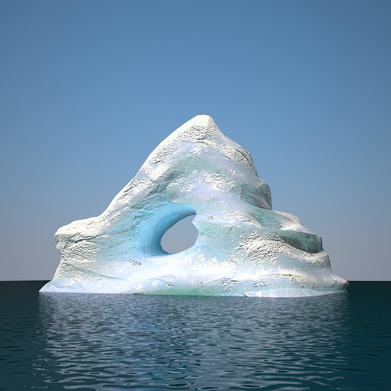 3D iceberg v2 model | 1143865 | TurboSquid