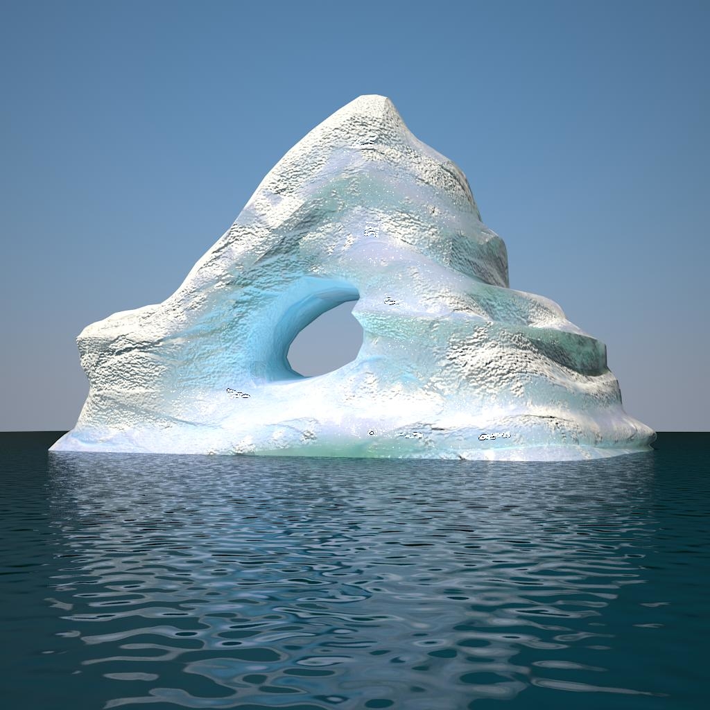 3D iceberg v2 model | 1143865 | TurboSquid