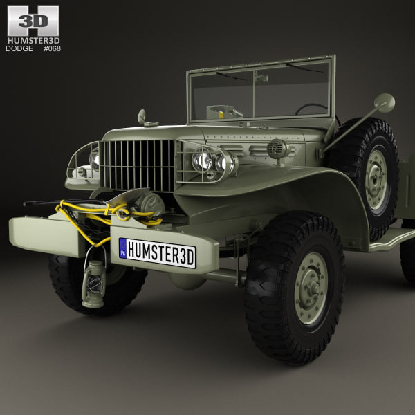 3D dodge wc-52 wc model | 1143934 | TurboSquid