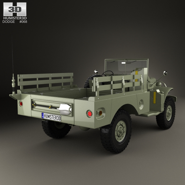 3D dodge wc-52 wc model | 1143934 | TurboSquid