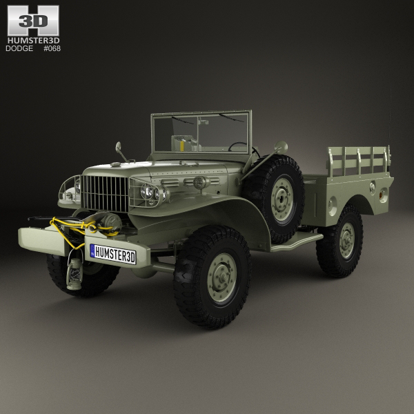 3D dodge wc-52 wc model | 1143934 | TurboSquid