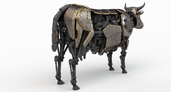 Cow steampunk robot model | 1144070 | TurboSquid